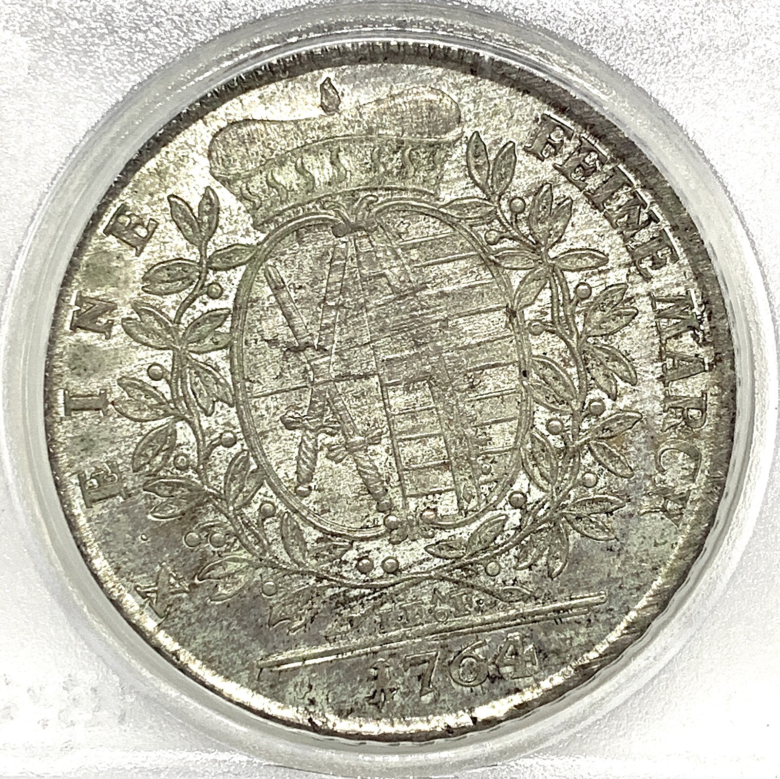German States Saxony 1764 Taler Coin Thaler PCGS MS 65 STG/STG UNC TOP ...