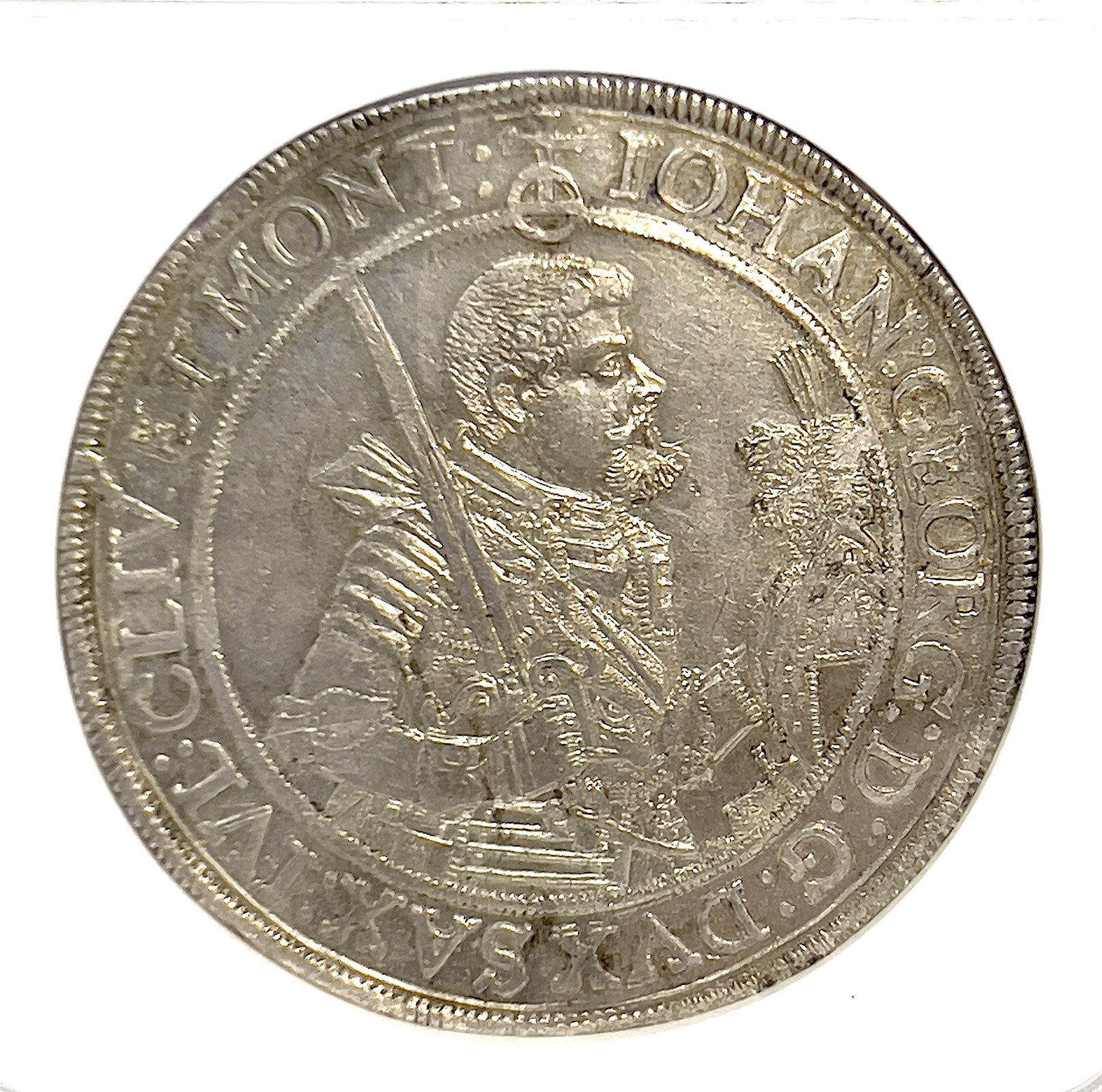 GERMANY German States Saxony 1618 Taler Coin NGC MS 63 F.STG/STG Thaler ...