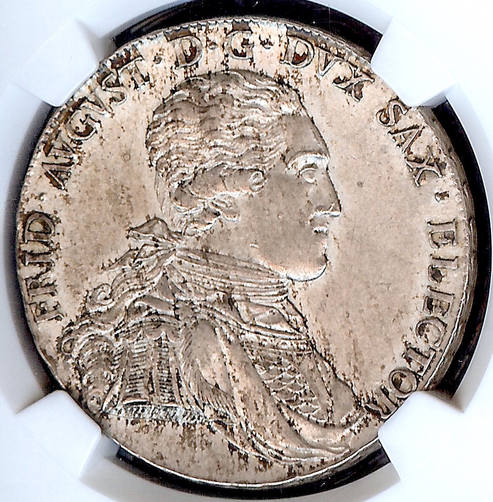 GERMANY German States Saxony 1806 SGH Taler Coin NGC MS62 VZ/F.STG ...