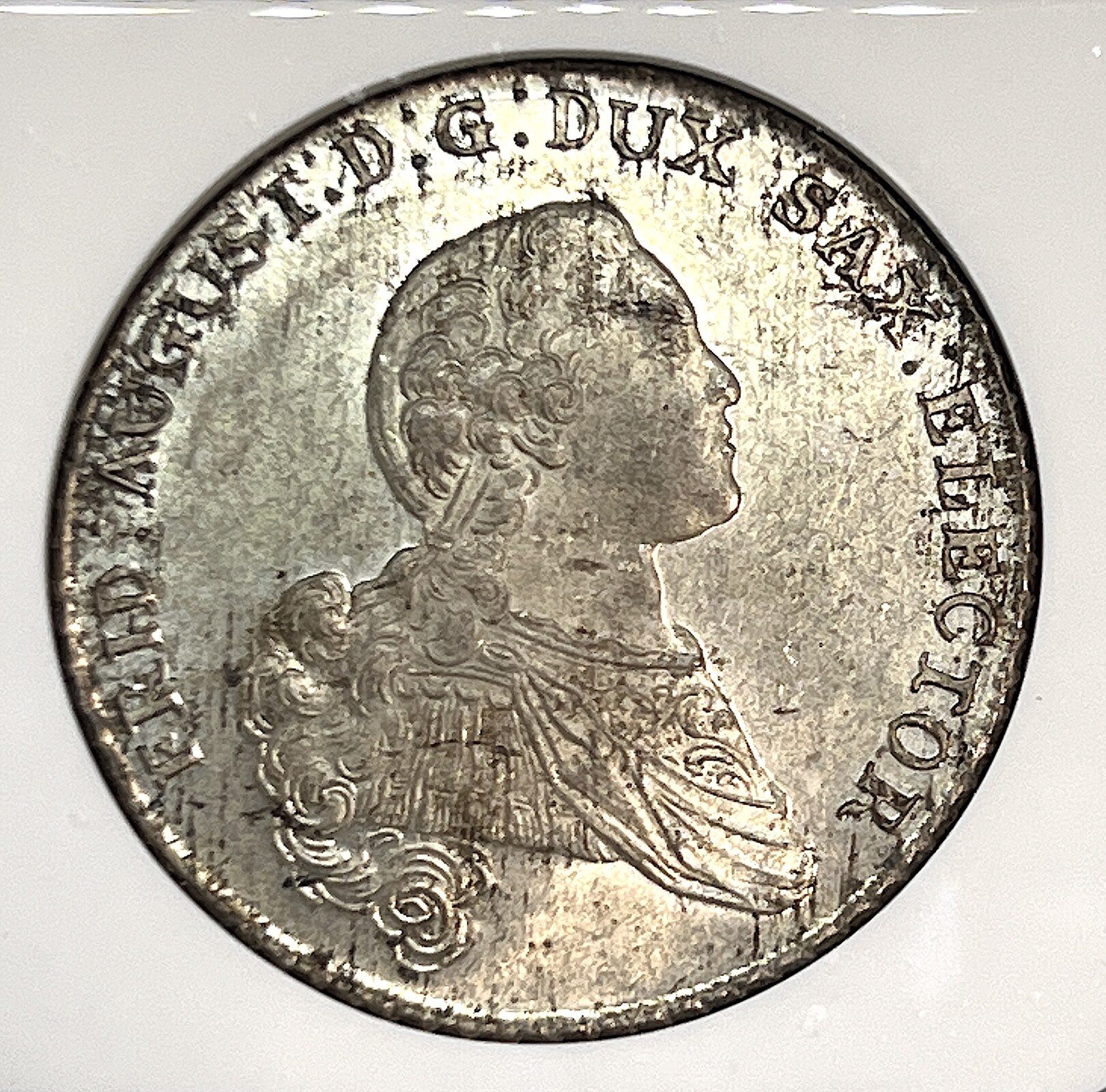 GERMANY 1767 EDC German States Saxony 1767 Taler Coin Thaler NGC MS 63 ...