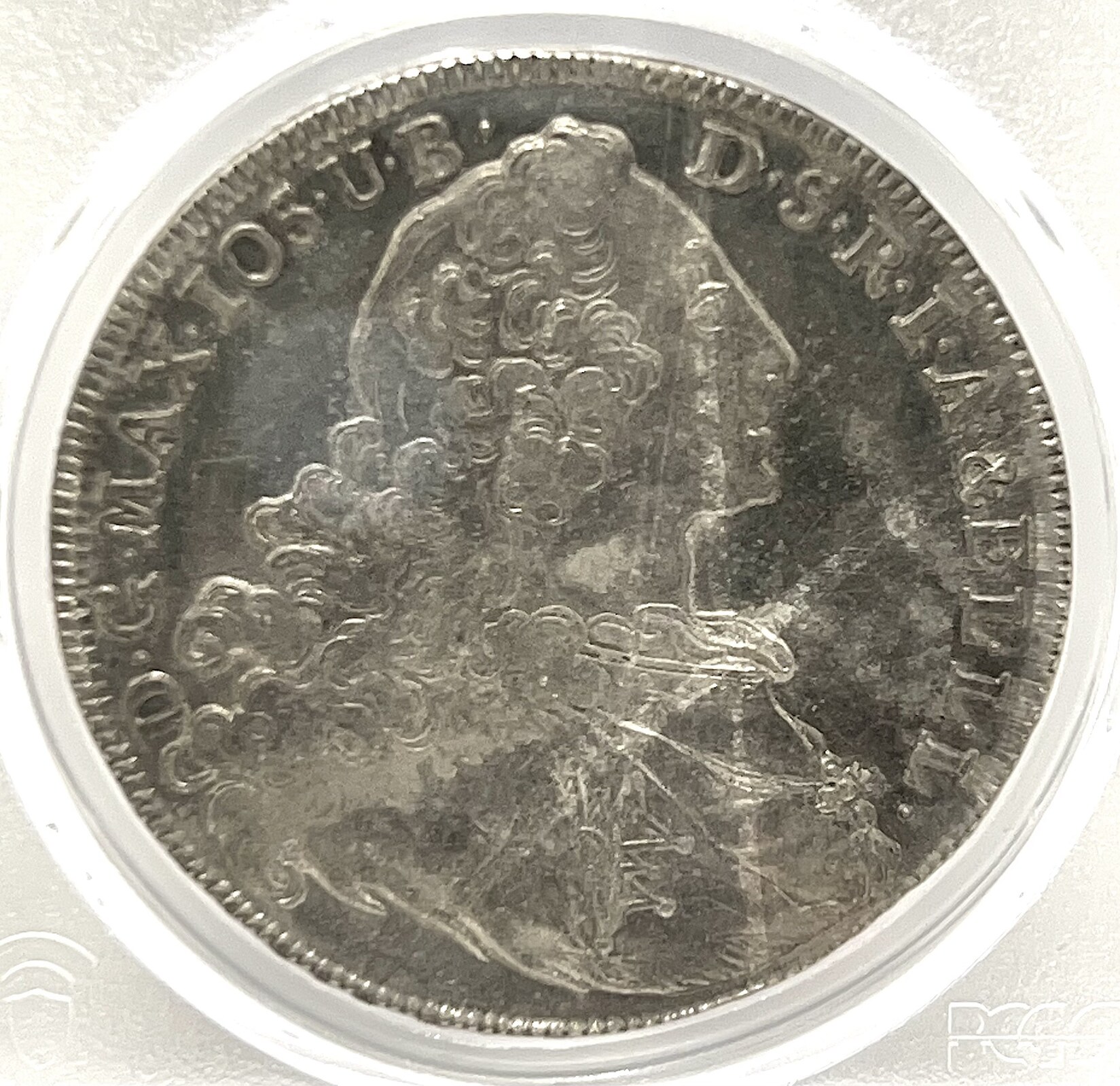 German States Bavaria 1764 Taler Coin Thaler PCGS MS 63 VZ/STG UNC ...