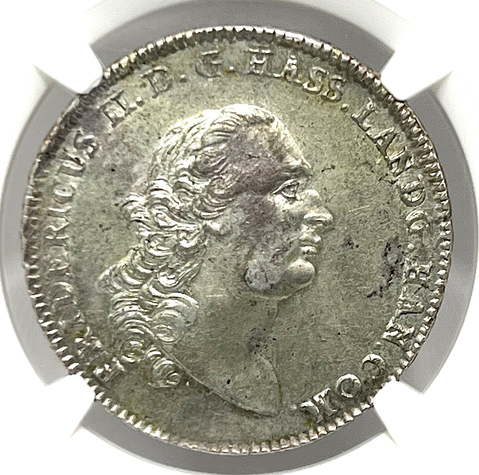 GERMANY 1778 BR German States Hesse-Cassel 1778 Taler Coin NGC MS 62 VZ ...