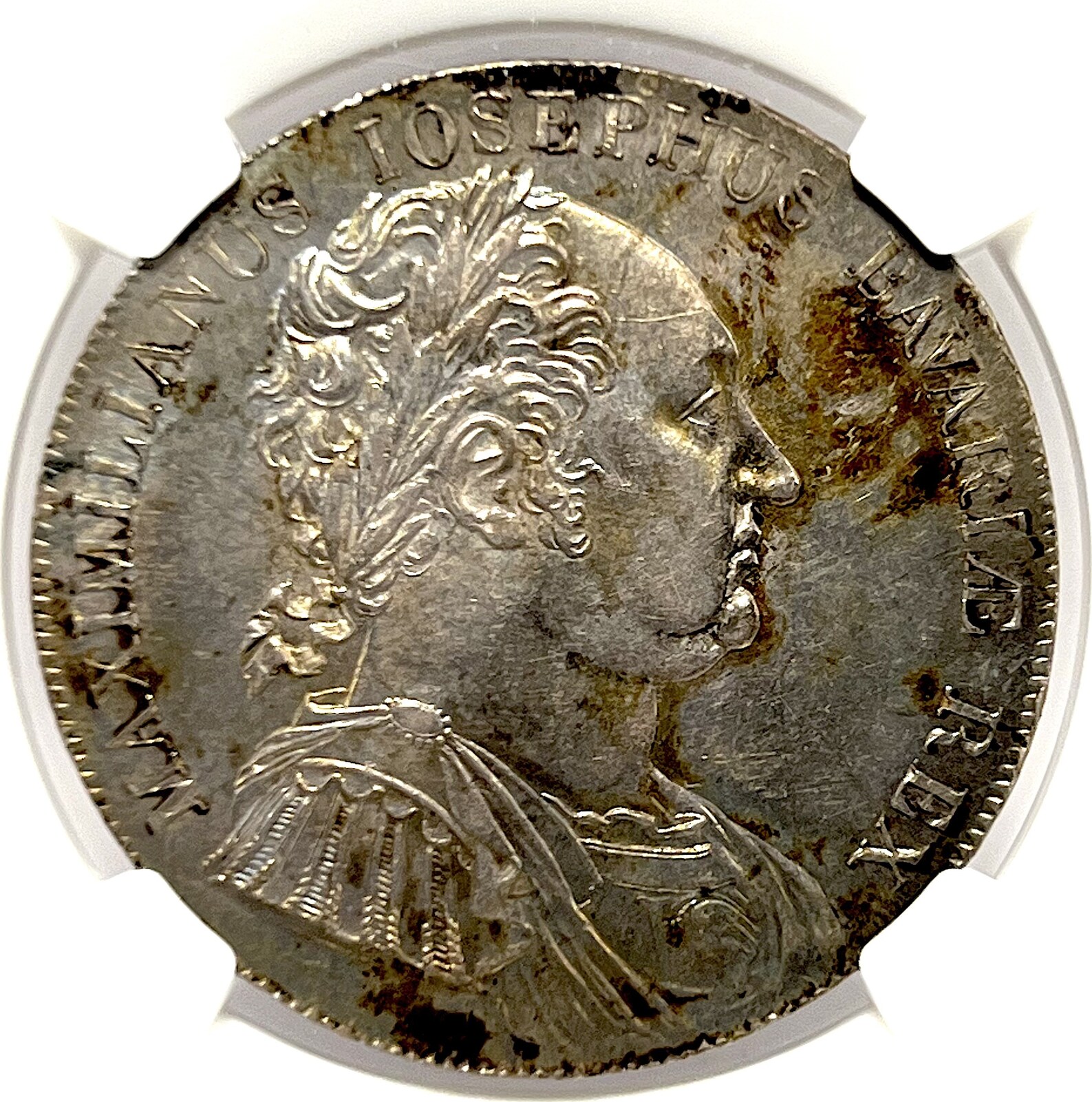 GERMANY German States Bavaria 1818 Taler Coin Thaler NGC MS 62 F.STG ...