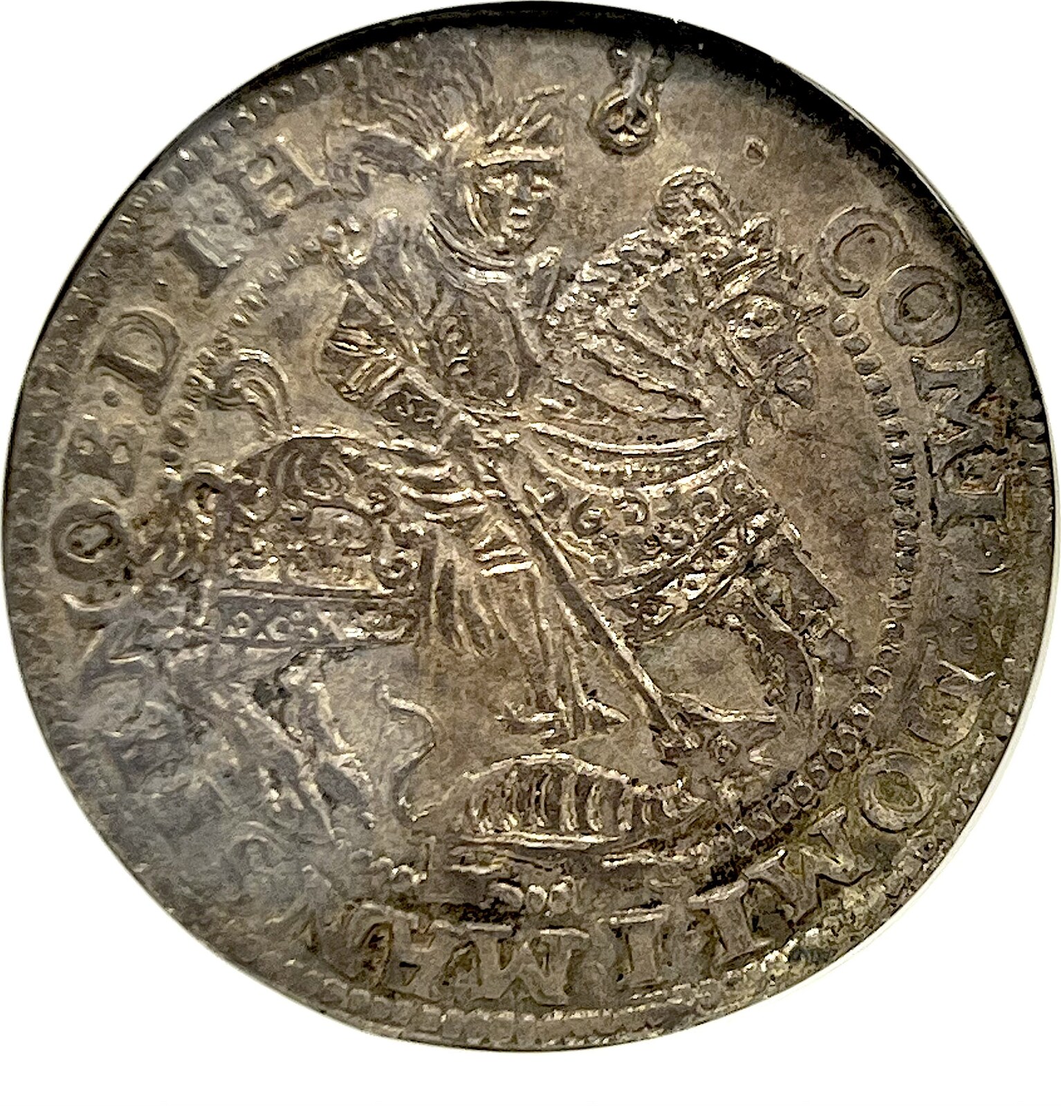 GERMANY 1592 BM German States Mansfeld-Friedeburg 1592 Taler Coin ...