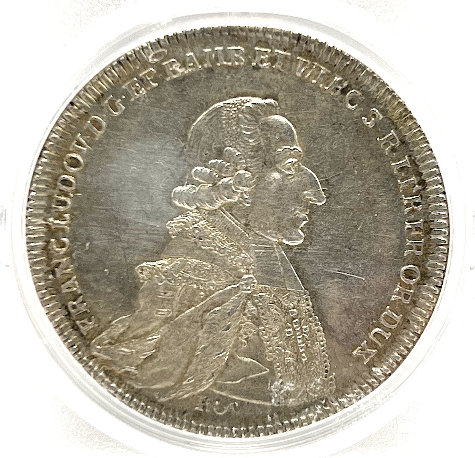 German States Wurzburg 1786 Taler Coin Thaler PCGS MS 62 VZ/F.STG UNC ...
