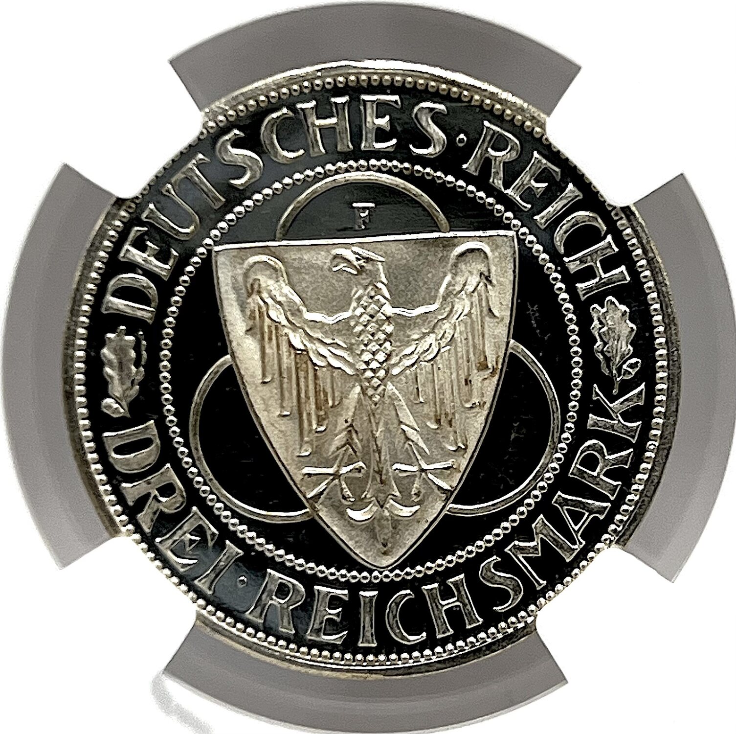 Germany, Weimar Republic 1930 F 3 Mark Liberation NGC PF 63 UCAMEO PP ...