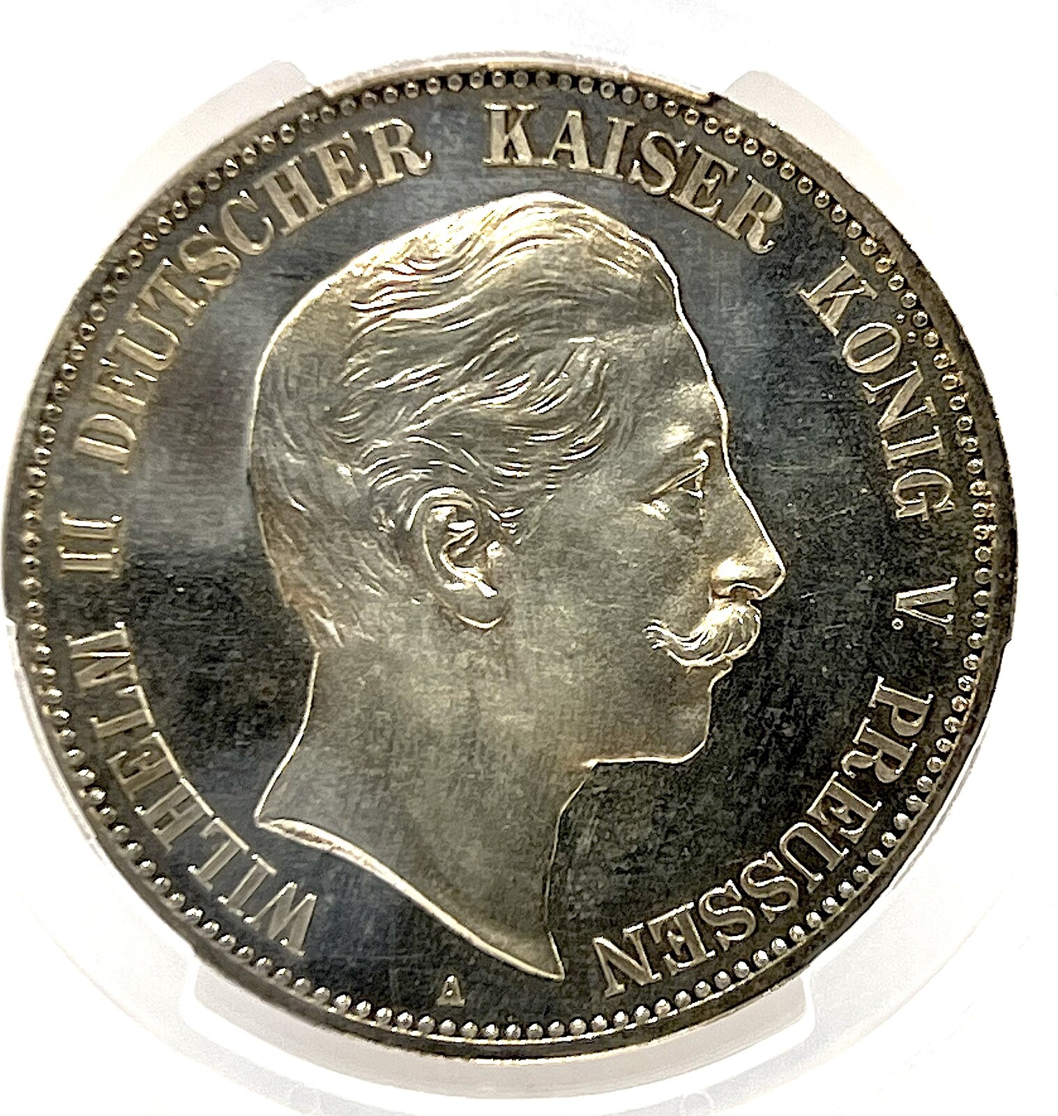 German States Prussia 1906A 5 Mark Coin PCGS PR 64CAM PROOF/PP RARE ...