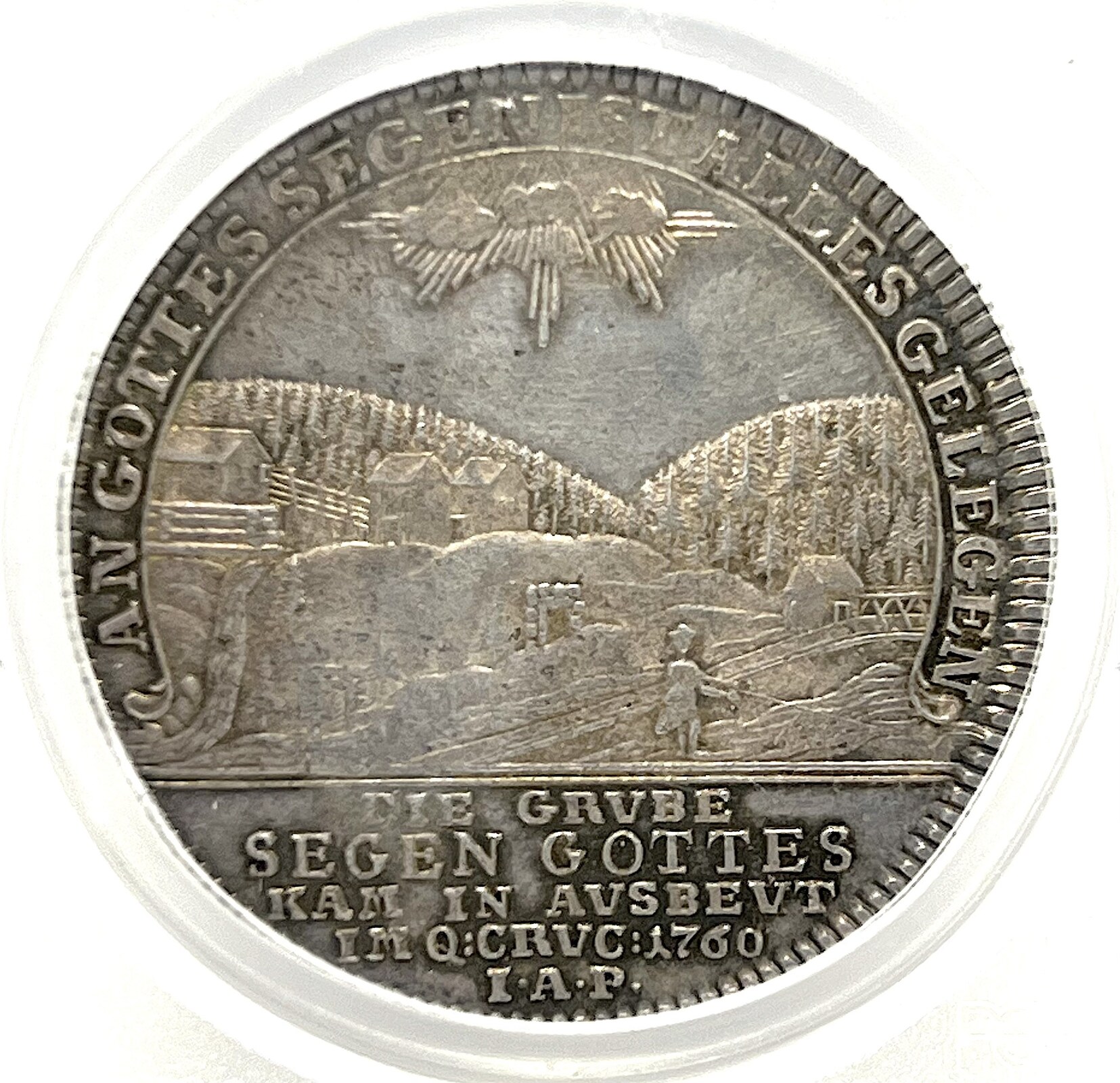 Bruns-Cal-Han German State Brunswick-Luneburg 1765 Mining Taler Coin ...