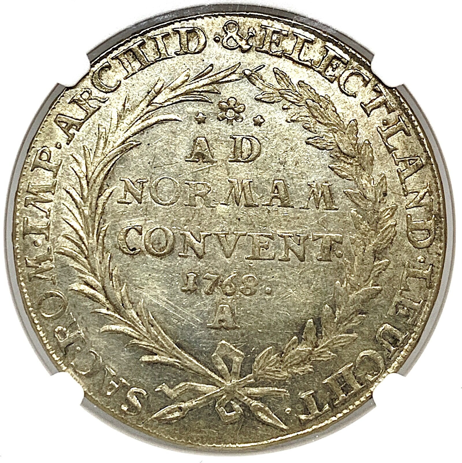 GERMANY 1768A German States Bavaria 1871 Taler Coin Thaler NGC MS 61 VZ ...