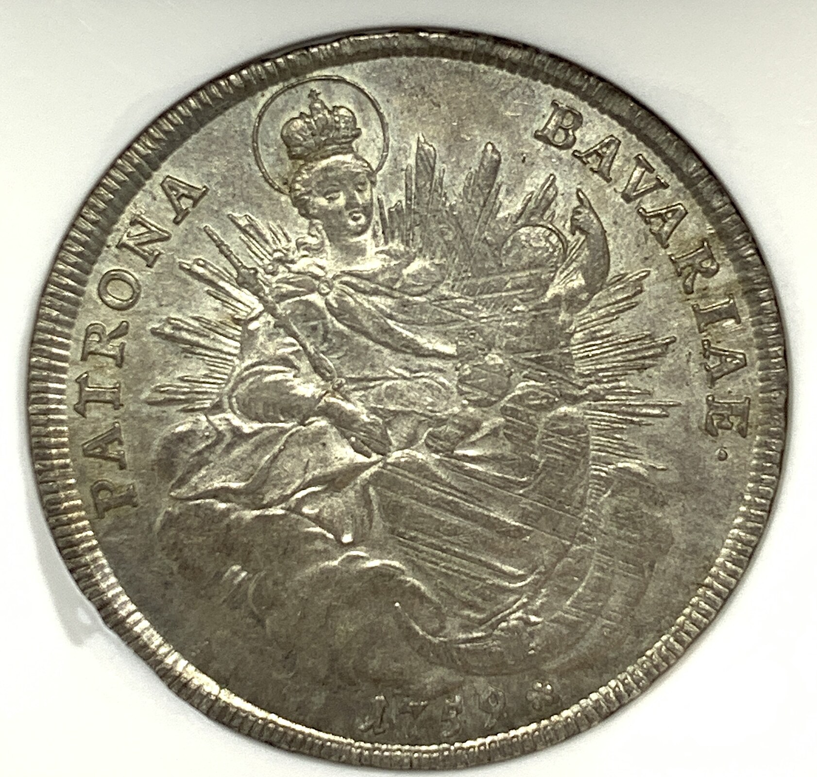 GERMANY German States Bavaria 1759 Taler Coin Thaler NGC MS 62 VZ/STG ...