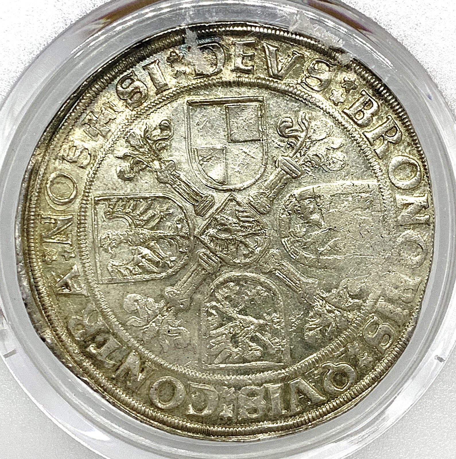German States Brandenburg-Franconia 1542 Taler Coin Thaler PCGS MS 62 ...