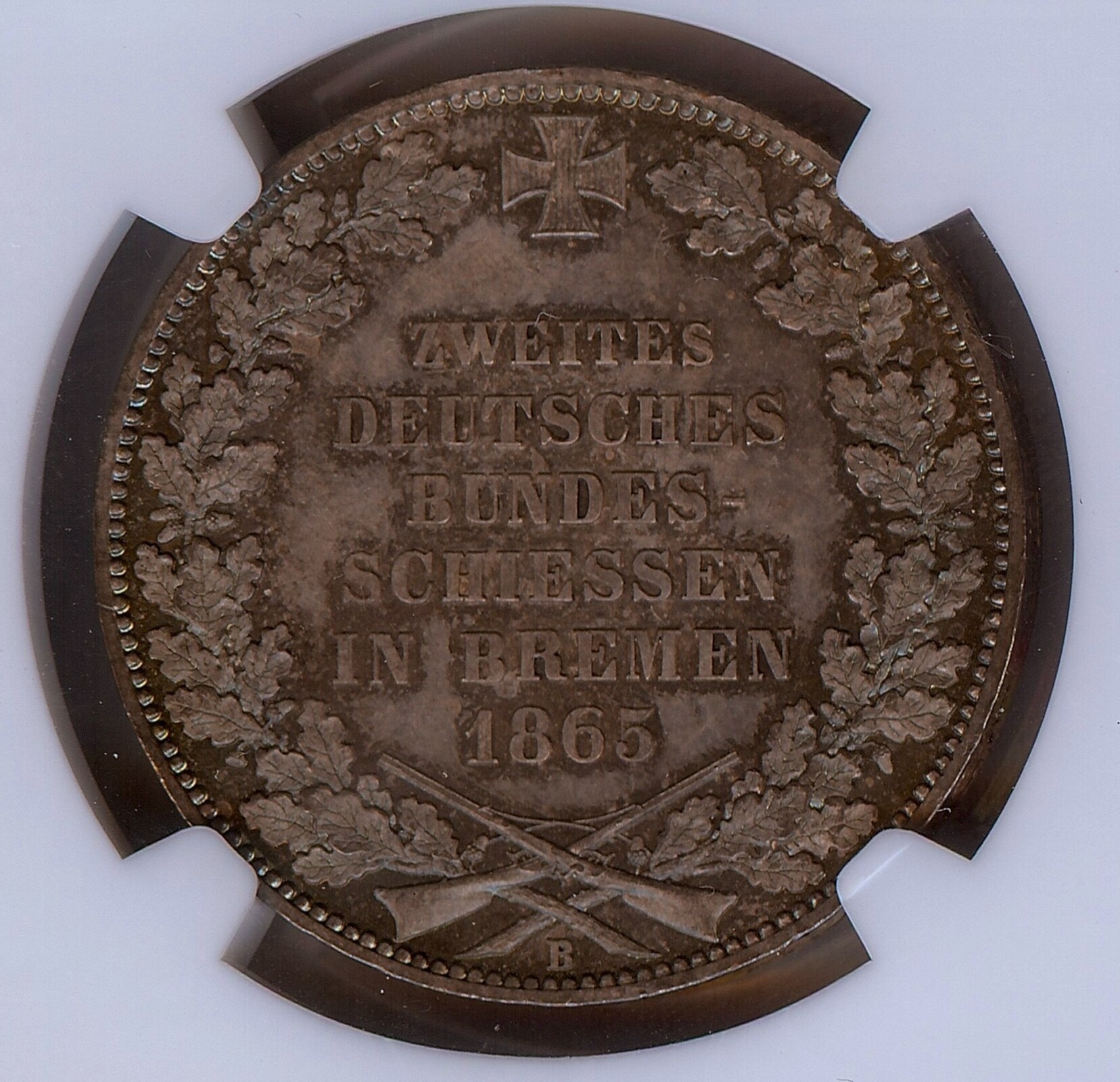 GERMANY 1865 B German States Bremen 1865 Taler Coin Thaler NGC PF 64 ...