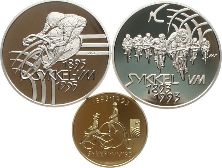 Norwegen 1500 Kroner 2 X 100 Kroner 1993 Harald V Proof MA Shops norwegen-1500-kroner-2-x-100-kroner-1993-harald-v-proof-ma-shops