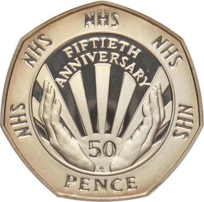 Großbritannien 50 Pence 2006 Elisabeth II. proof | MA-Shops
