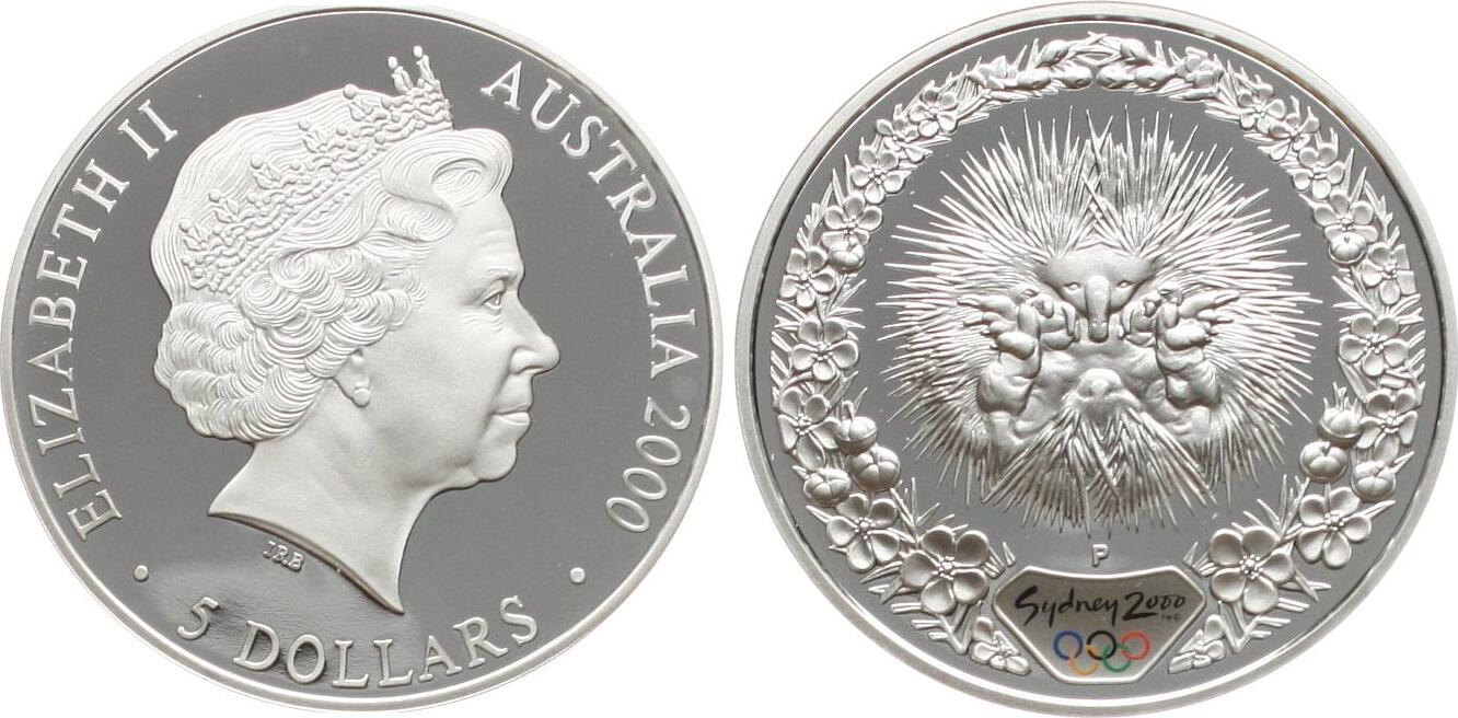 Australien 5 Dollars 2000 Elisabeth II. proof | MA-Shops