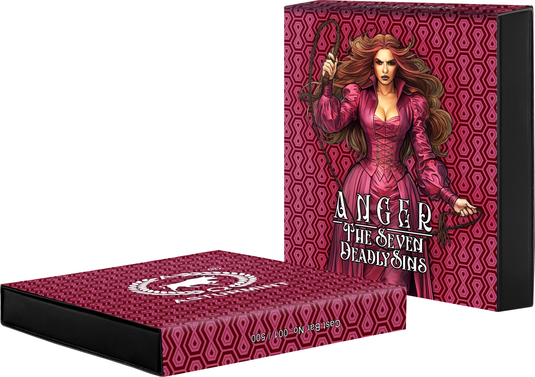 2 OZ Silber 2 OZ Seven Deadly Sins - Anger 2024 AF coloured | MA-Shops