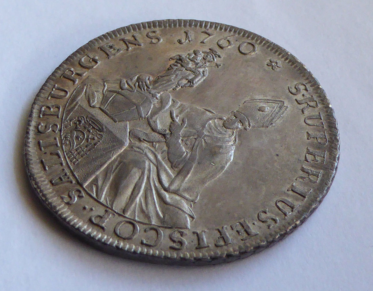 Austria-Salzburg 1 Thaler Taler 1760-MK AUSTRIAN STATES Salzburg 1 ...