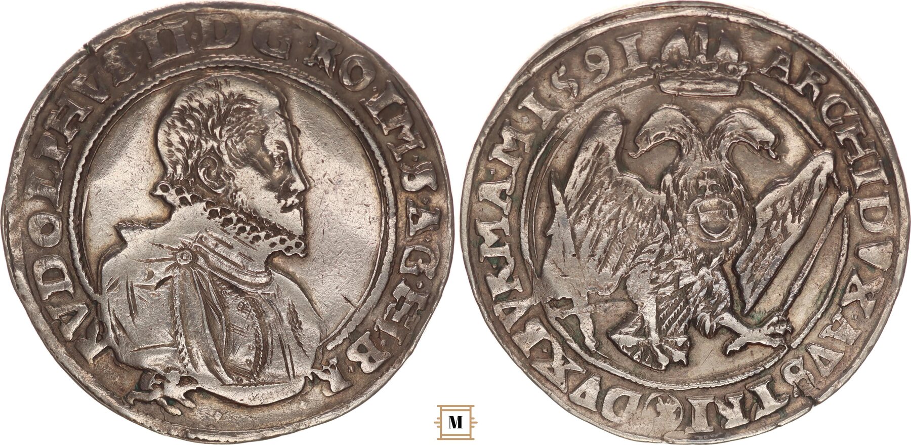 RDR taler 1591 Rudolf II., Kuttenberg | MA-Shops