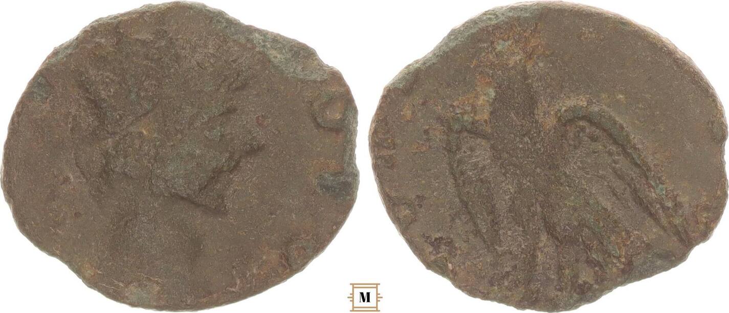 Roman Empire +270 Divus Claudius Gothicus, CONSECRATIO Eagle, Barbaric ...