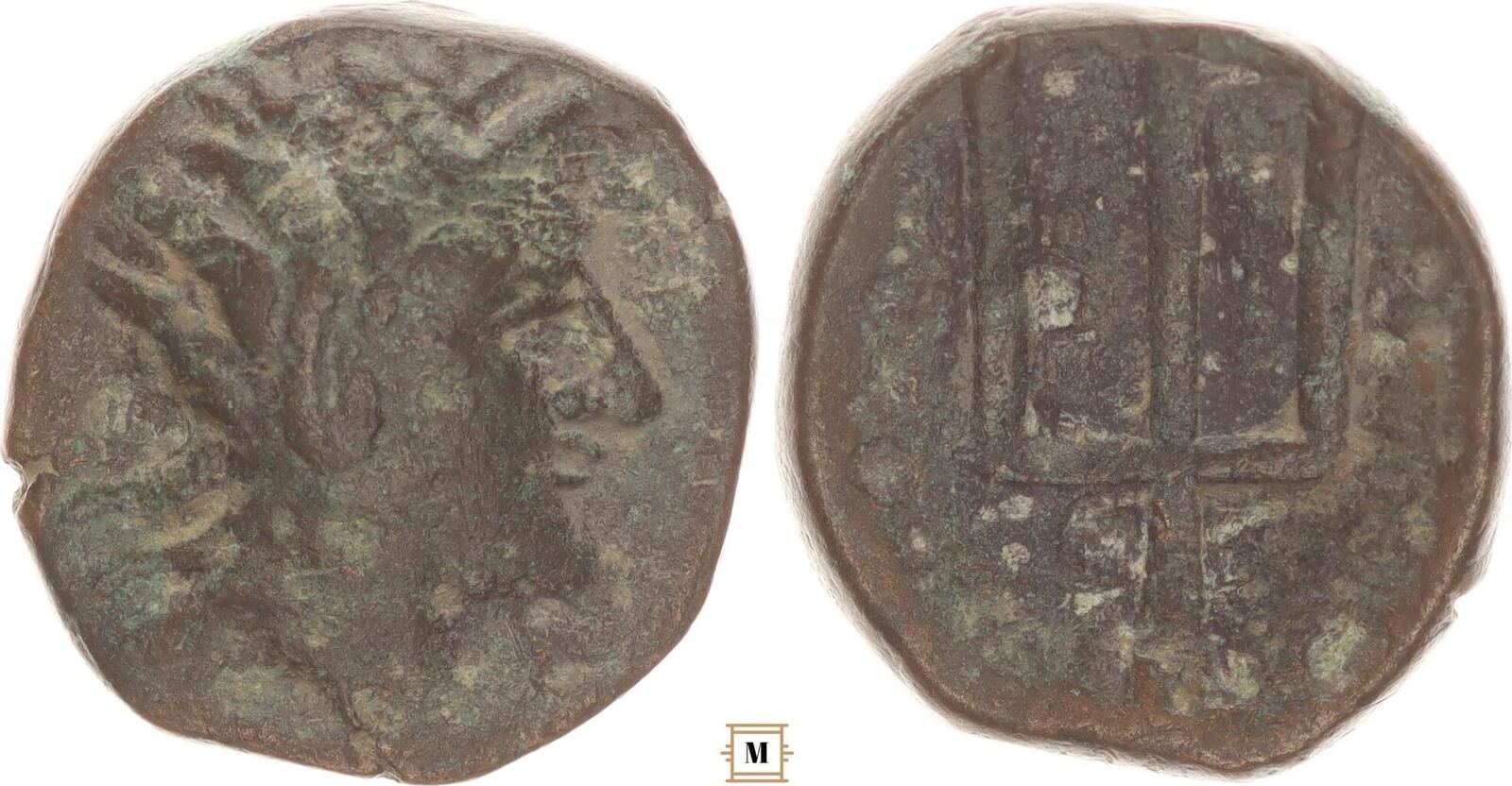 Celtic-Eastern Europe AE 18mm 2nd - 1st cent BC. Serdi, Imitation ...