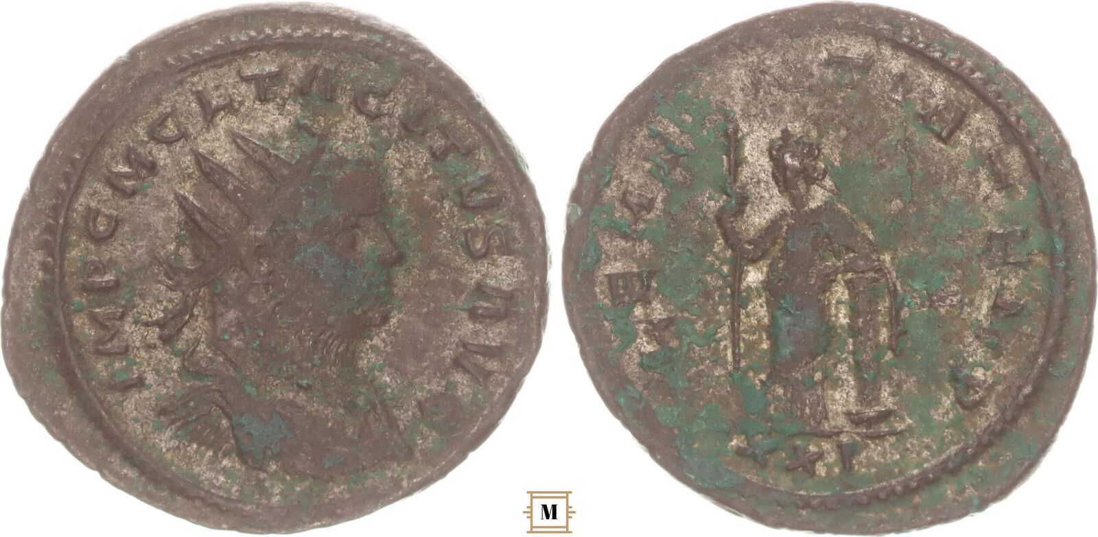 Roman Empire AR Antoninianus 275-276 Tacitus, CLEMENTIA TEMP, Clementia ...