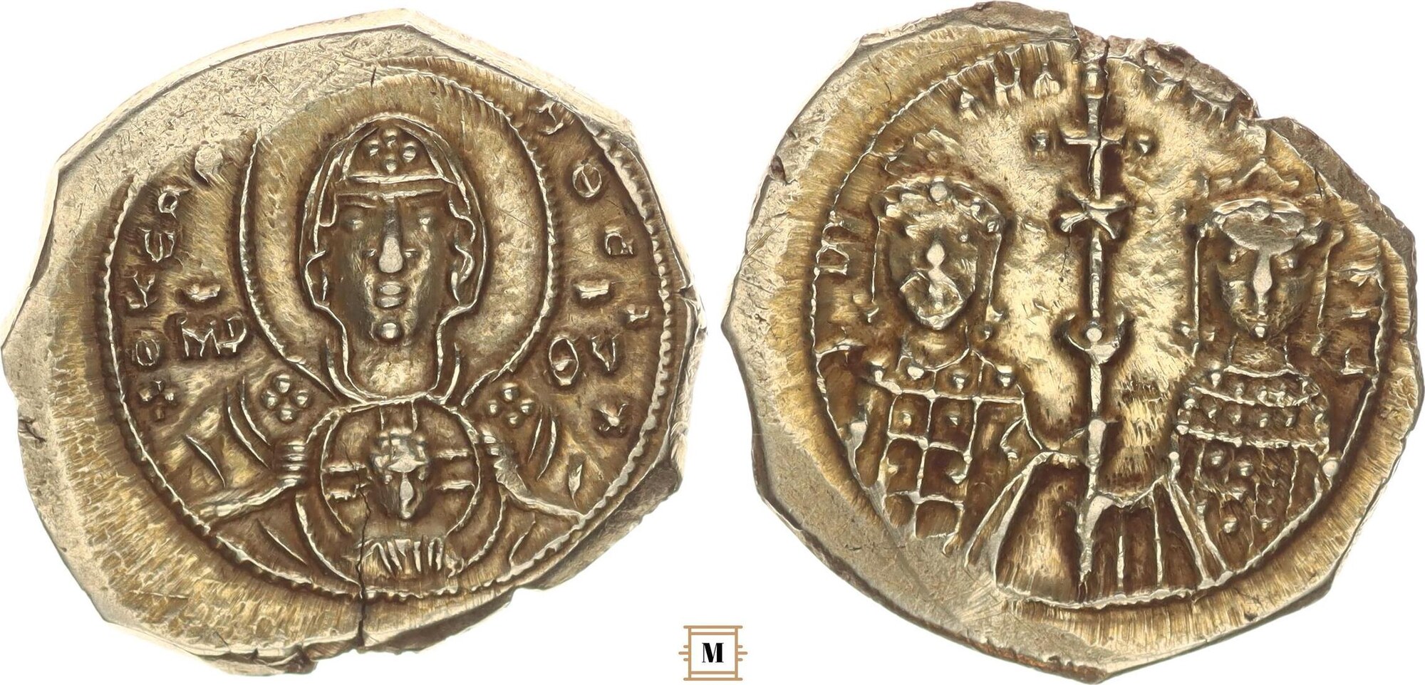Byzantine Empire EL Tetarteron nomisma 1071-1078 Michael VII. Ducas ...