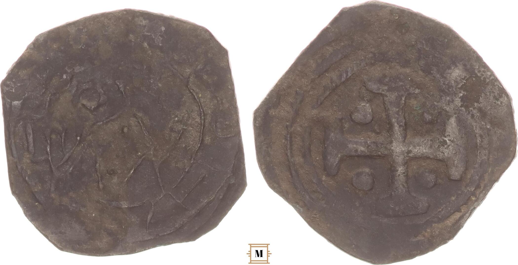 Austria pfennig 1181-1202 Ulrich II., St.Veit zeitgenössische falschung ...