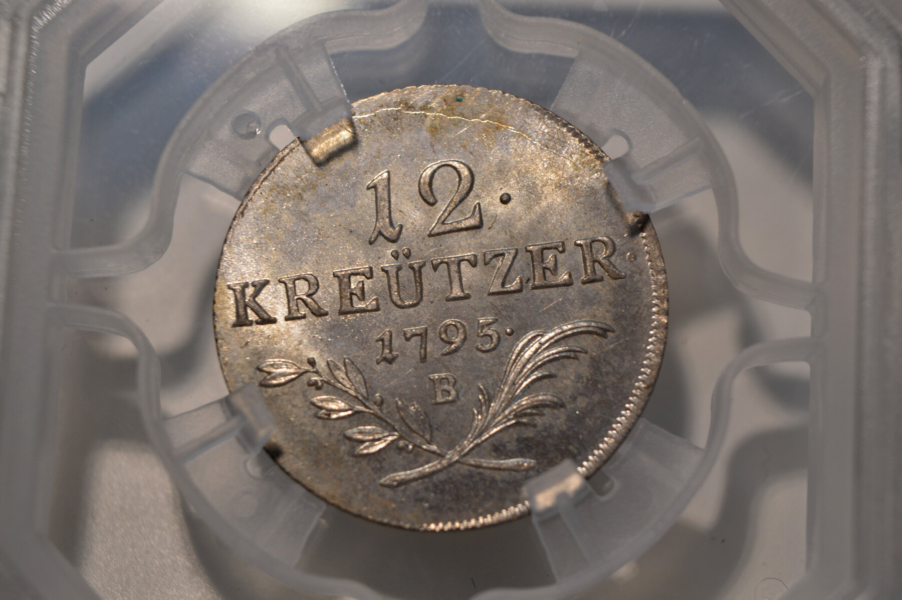 RDR 12 kreutzer 1795 B graded by GENI: AT3AL6Y0VT MS66 GENI | MA-Shops