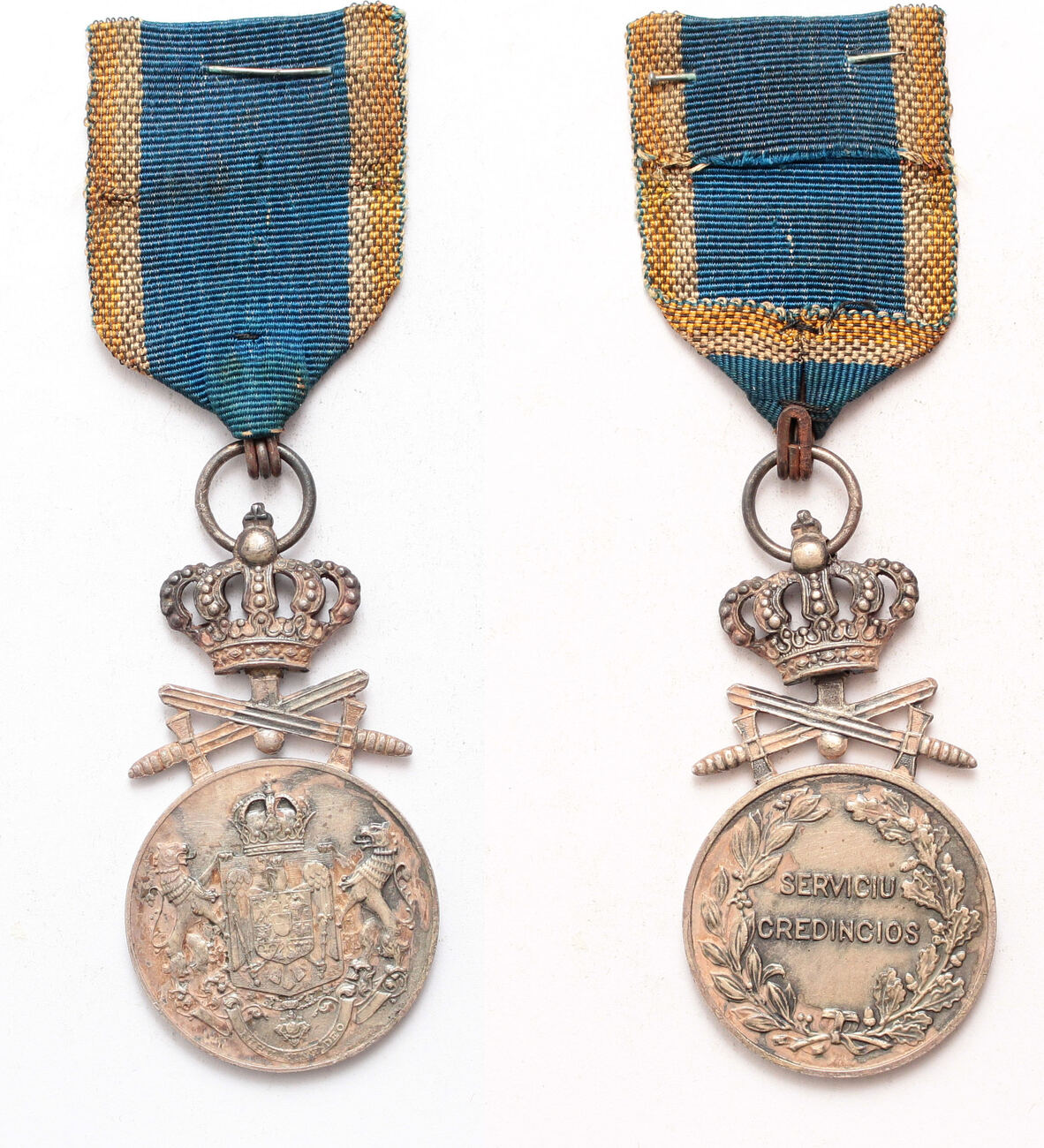 Romania medal Loyal Service Medan 2nd class with swords | MA-Shops