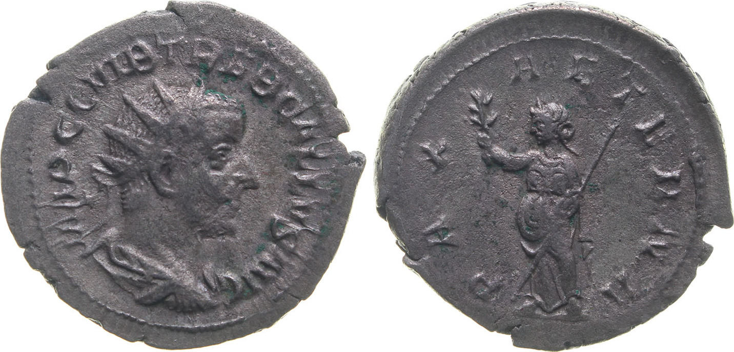 Roman Empire AR Antoninianus 251-253 Trebonianus Gallus, Pax | MA-Shops