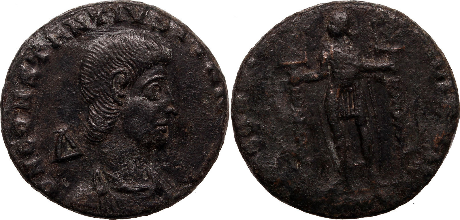 Roman Empire centenionalis 351-354 Constantinus Gallus, Emperor ...