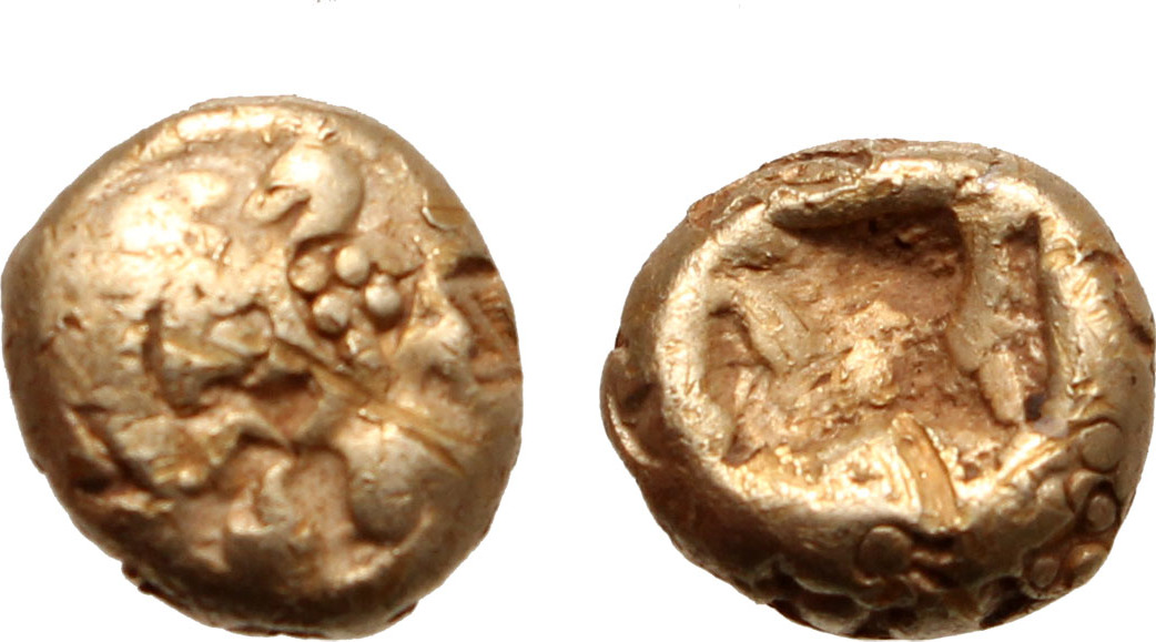 Greek 1/12 stater 620/10-550/39 BC Bankers countermarks | MA-Shops