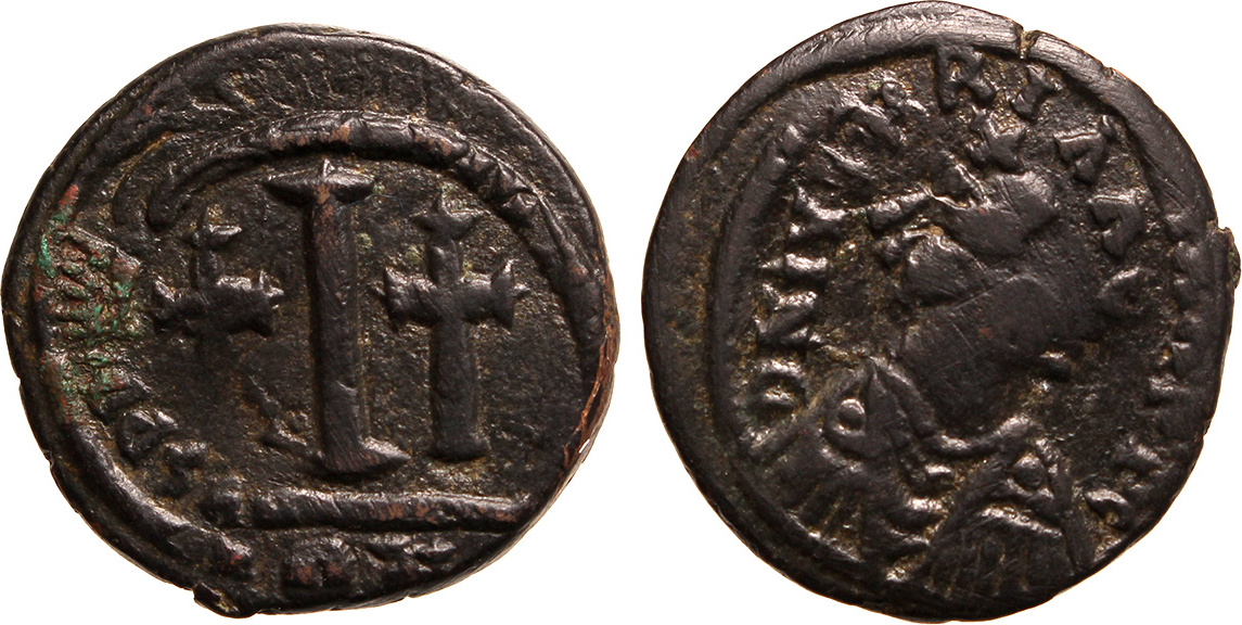 Roman Empire decanummium 527-565 Justinian I., Constantine in Numidia ...