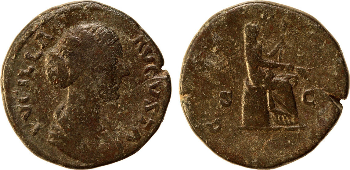 Roman Empire AE sestertius 164-183 Lucilla, Ceres | MA-Shops