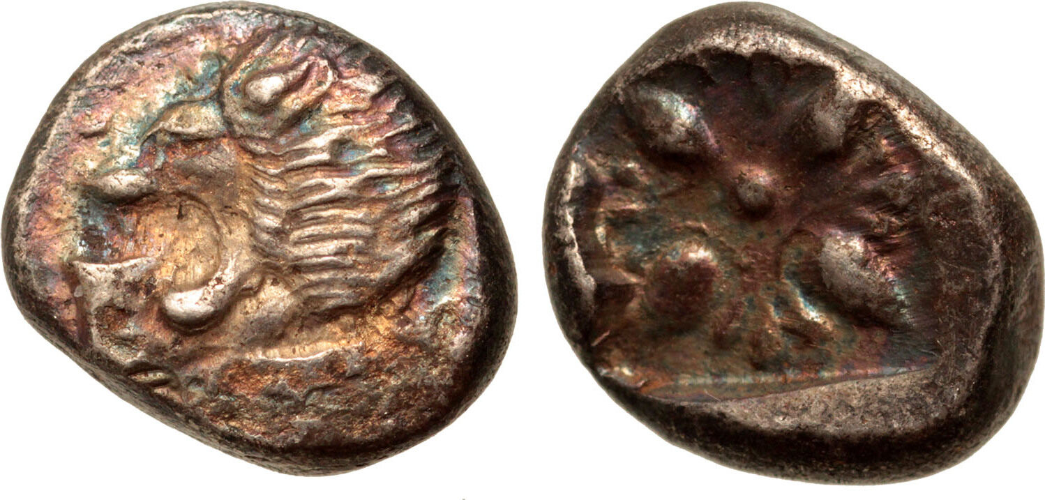 Greek-Ionia obol 600-500 BC exceptional quality! | MA-Shops