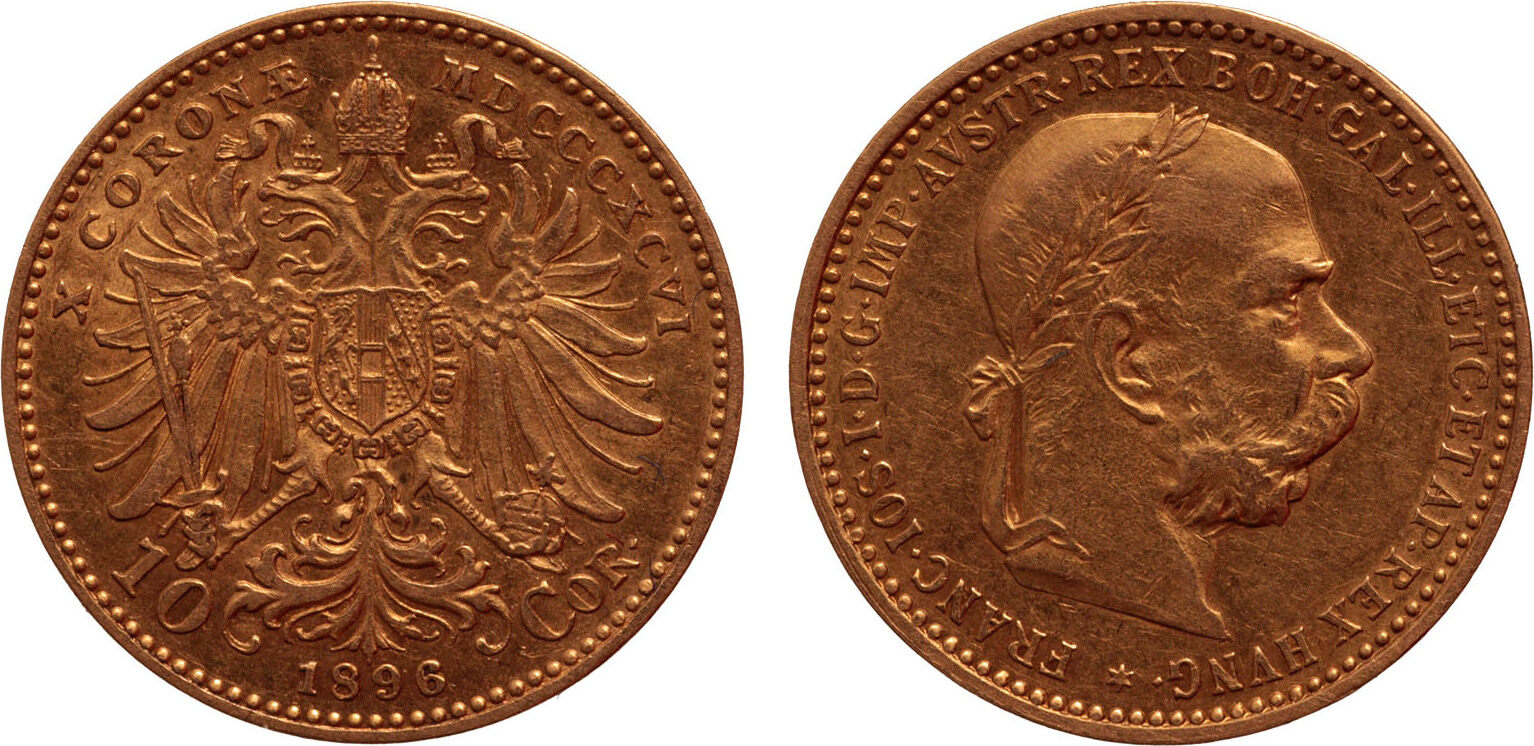 Austria 10 corona 1896 Franz Joseph | MA-Shops