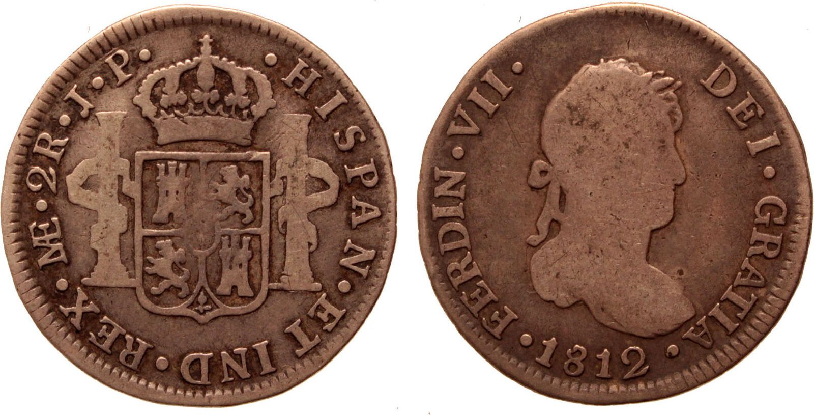 Peru 2 reales 1812 JP Fernando VII., Lima | MA-Shops