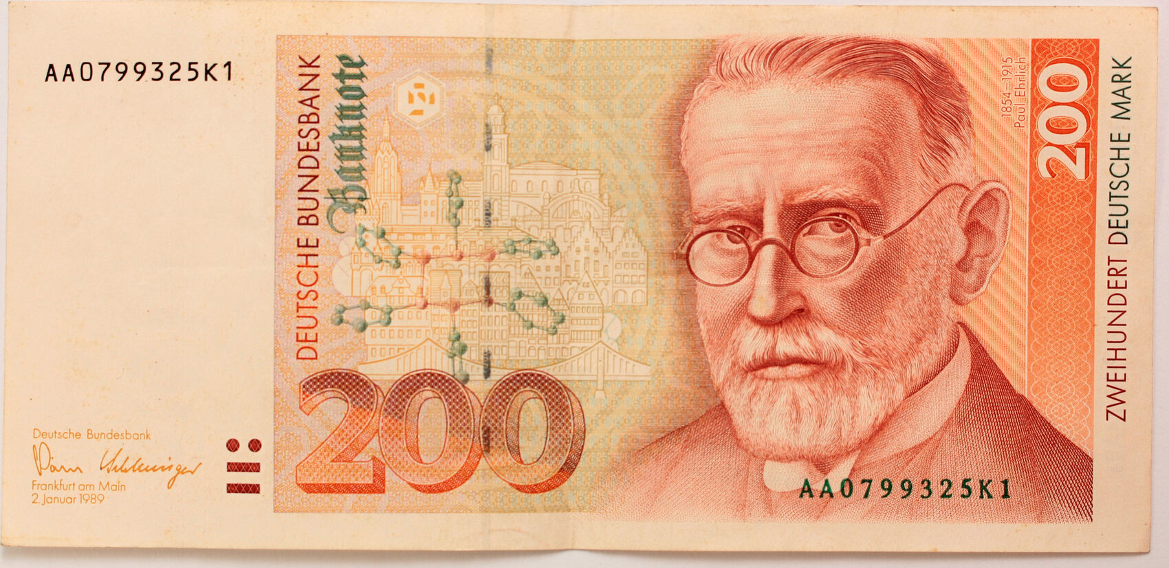 Germany 200 mark 1989 VF | MA-Shops