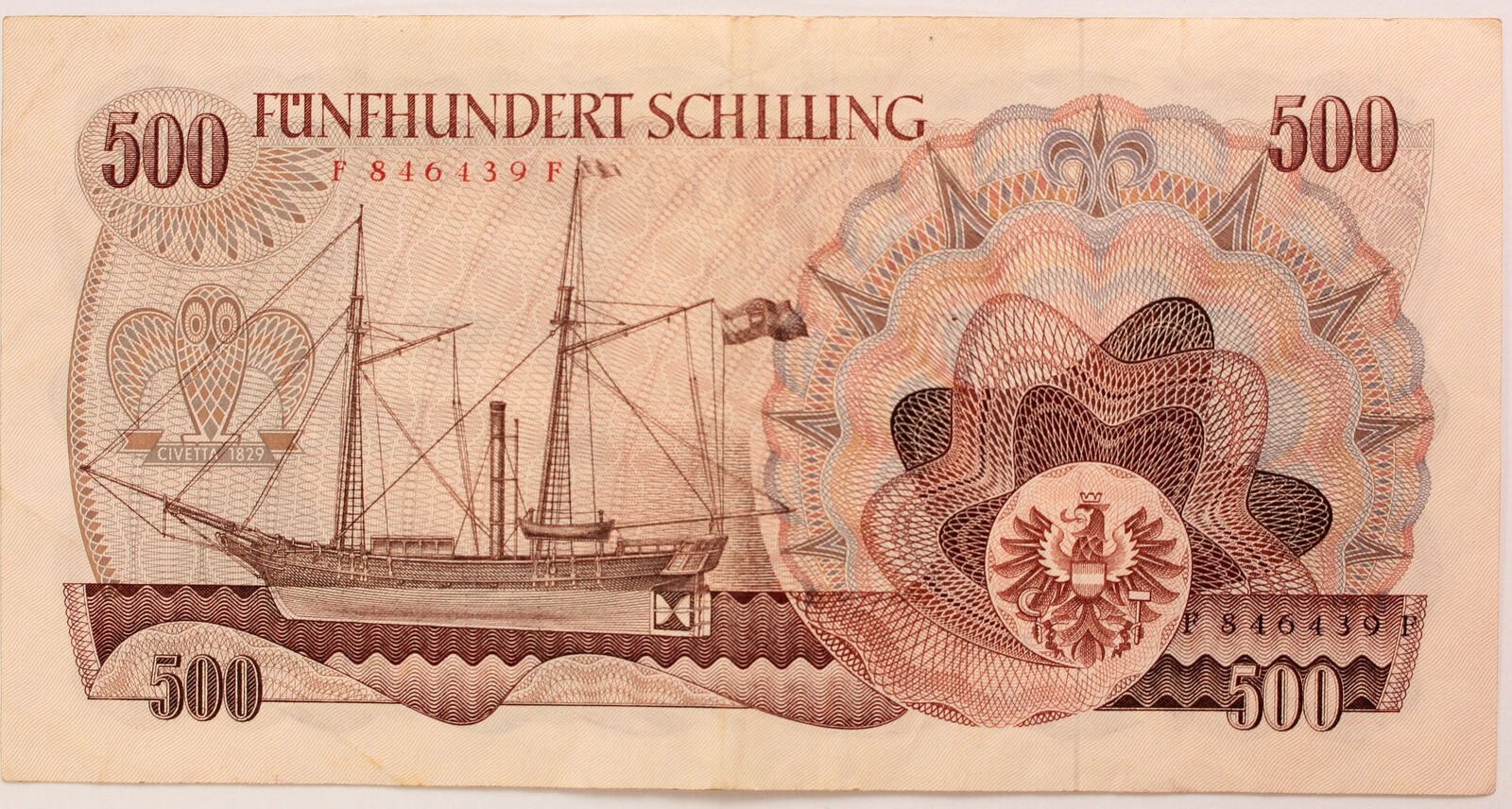 Austria 500 schilling 1965 VF | MA-Shops