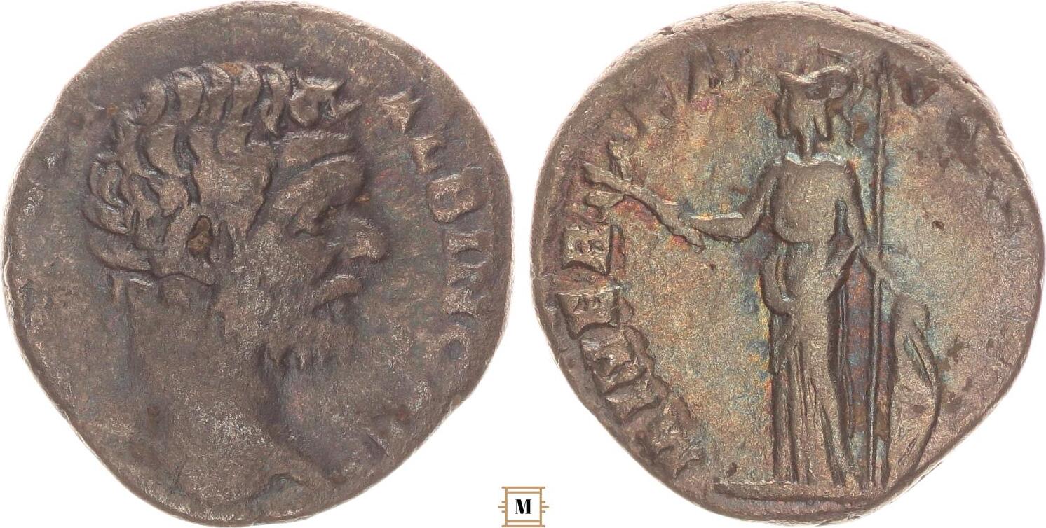 Roman Empire AR denarius 193-195 Clodius Albinus, Minerva standing | MA ...