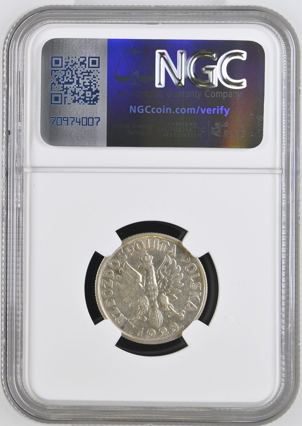 POLAND ZLOTY 1925 NGC AU 50 | MA-Shops