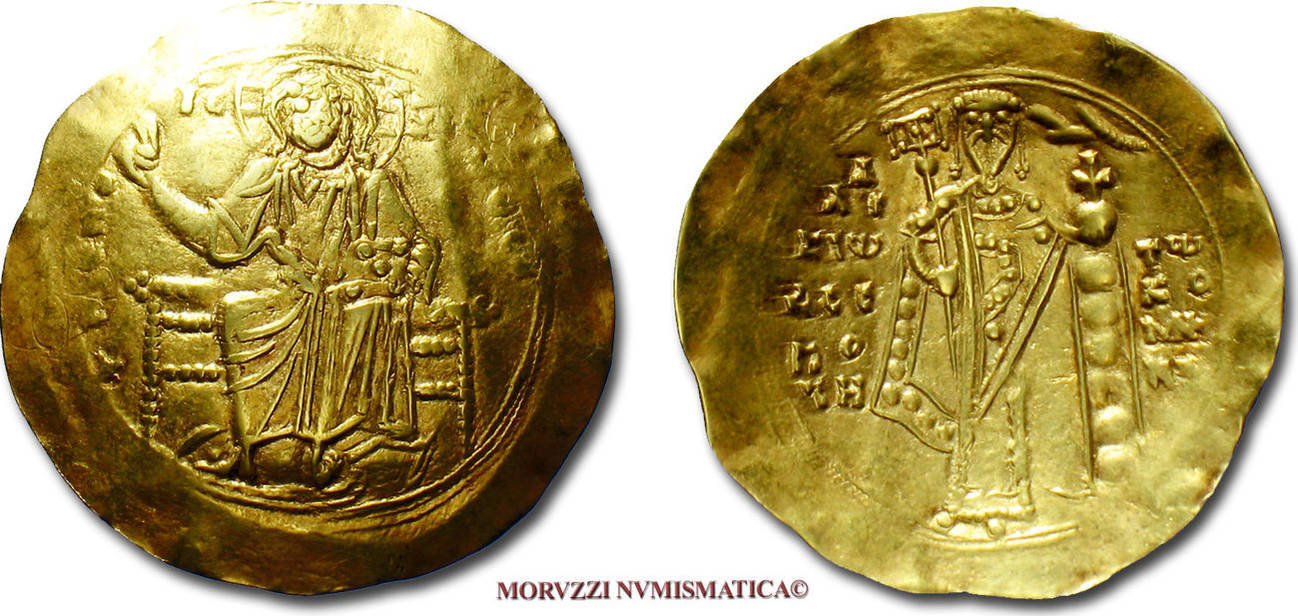 Byzantine Empire / Byzantinisches Reich HYPERPERON NOMISMA 1092-1118 ...