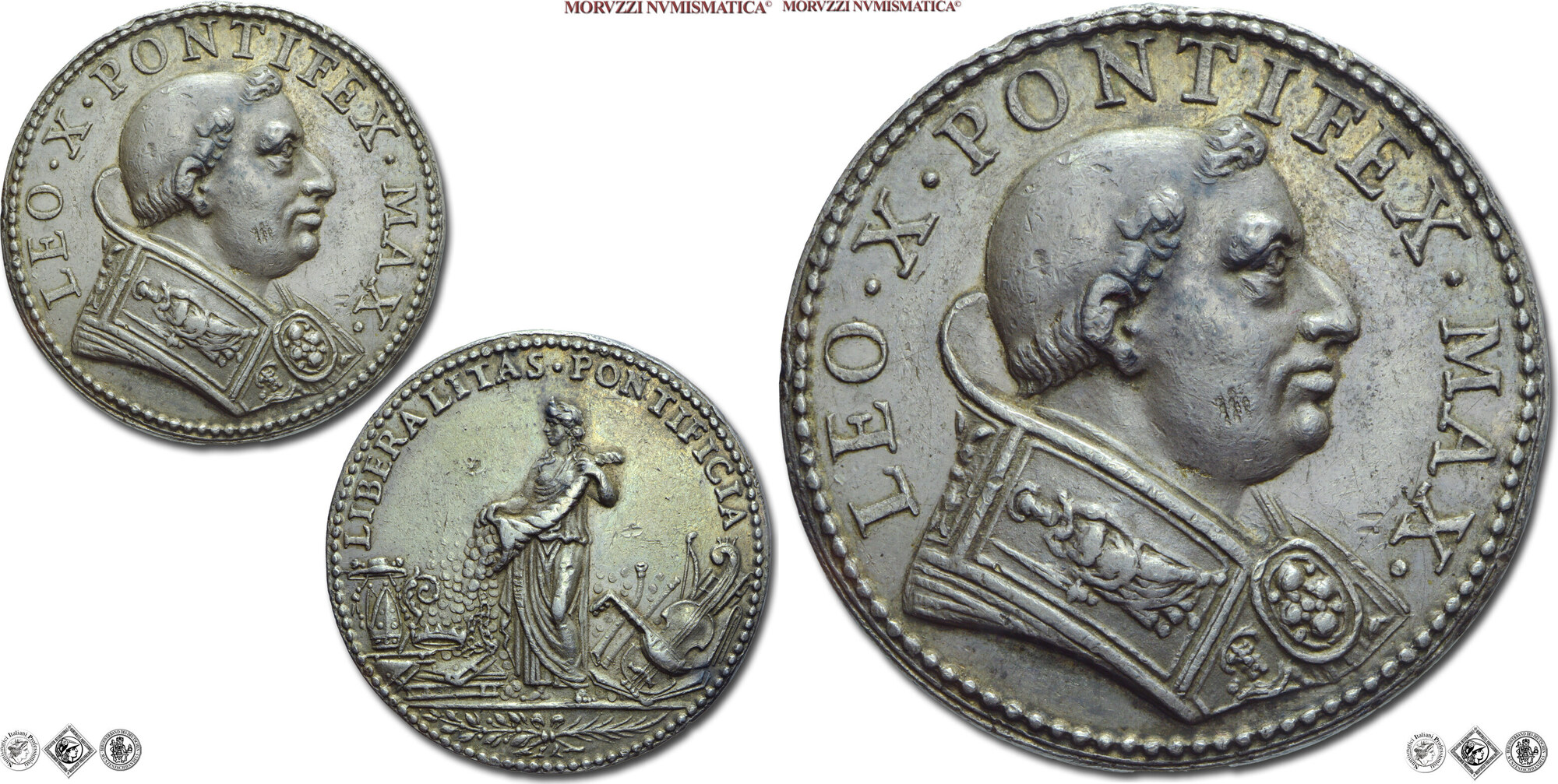 Papal States / Kirchenstaat / États pontificaux Silver Medal ...