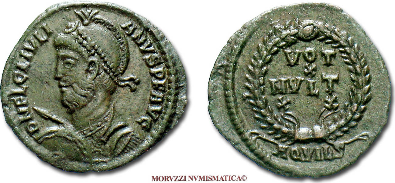 Roman Empire / RÖMISCHE KAISERZEIT BRONZE 361-363 AD Julian II (Julian ...