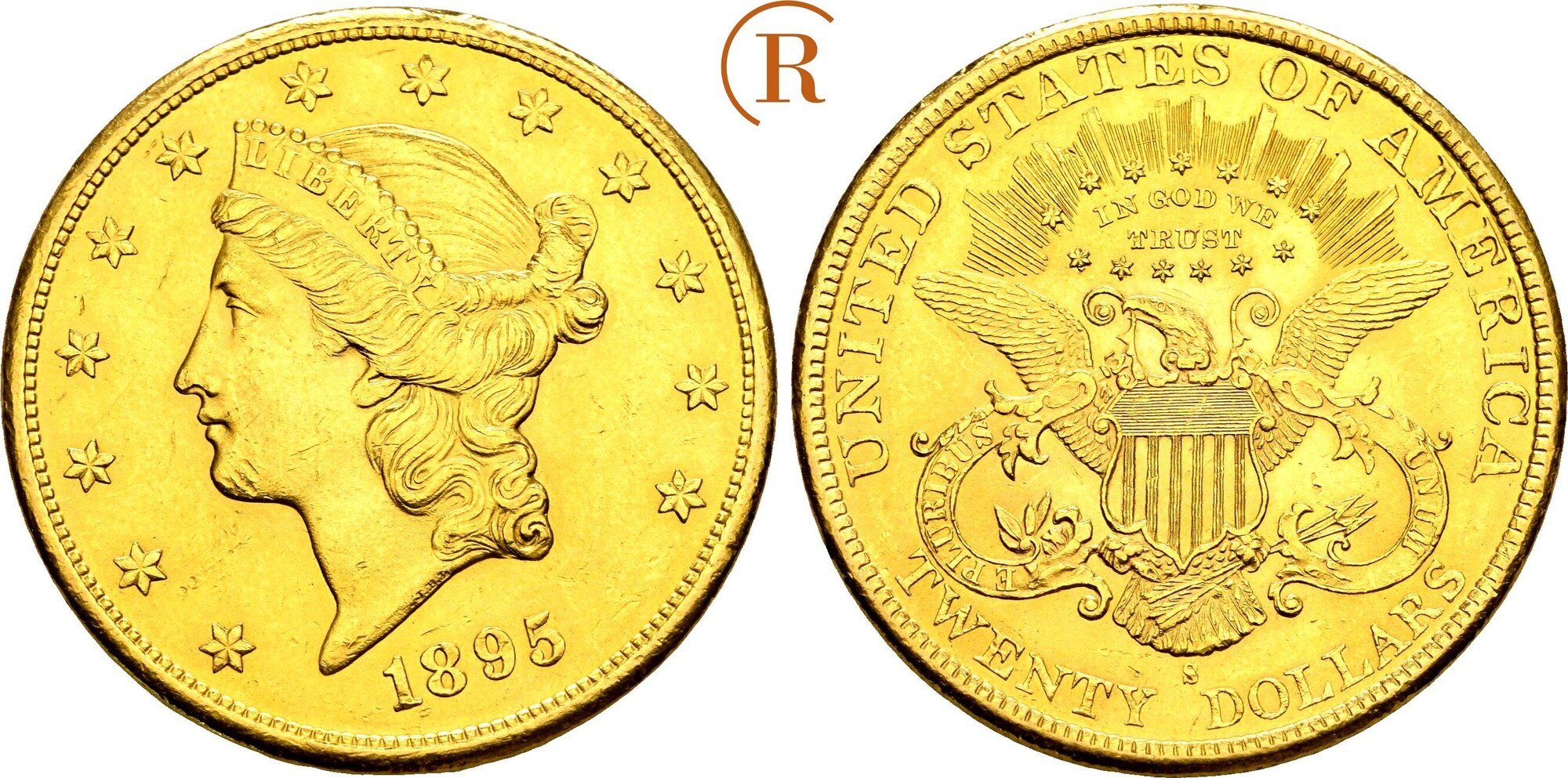 Vereinigte Staaten von Amerika (USA) Föderation 20 Dollars "St. Gaudens ...