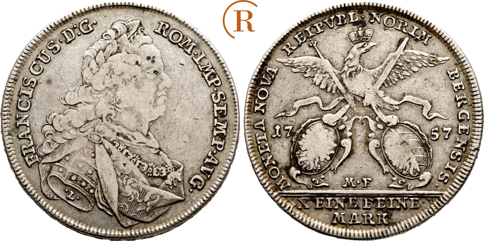 NÜRNBERG, STADT Taler 1757 M-F VF- | MA-Shops