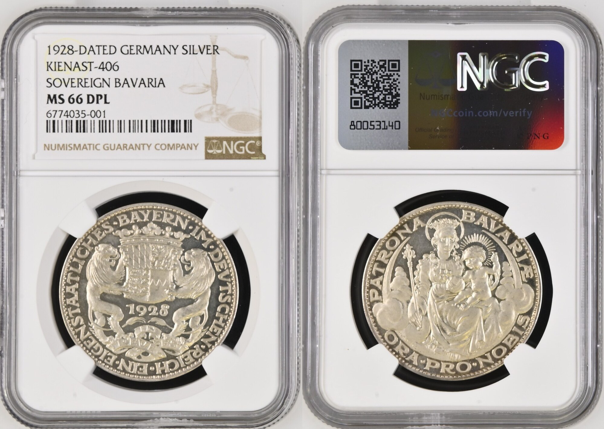 GOETZ, KARL, * 1875 Augsburg, † 1950, München Silbermedaille 1928 NGC ...