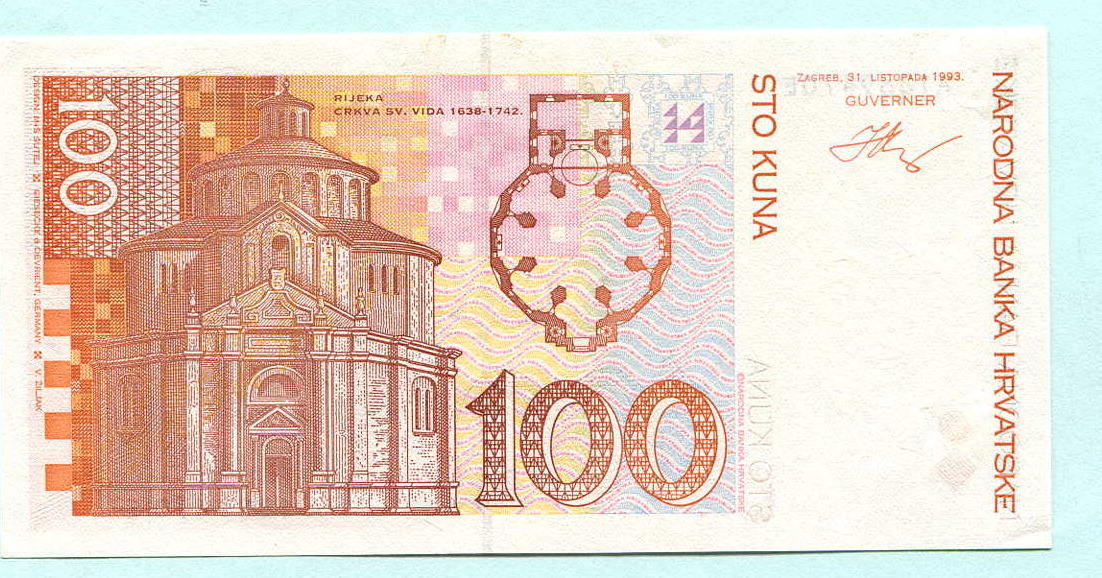 Kroatien, 100 Kuna 1993 EF | MA-Shops