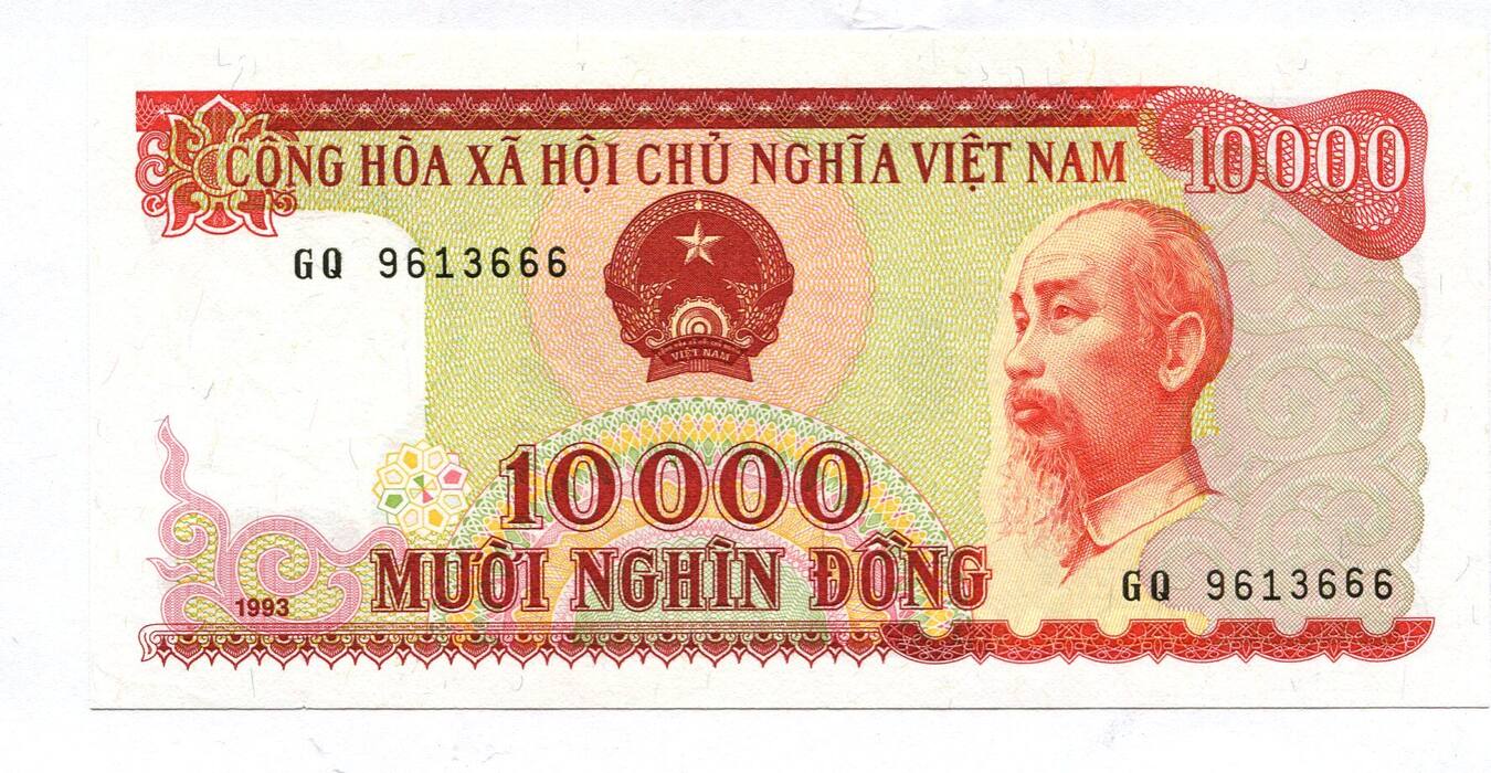 Vietnam, 10000 Dong 1993 I | MA-Shops