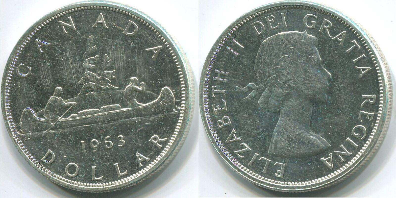 Canada 1 Dollar 1963 ~ Elisabeth II. ~ UNC | MA-Shops